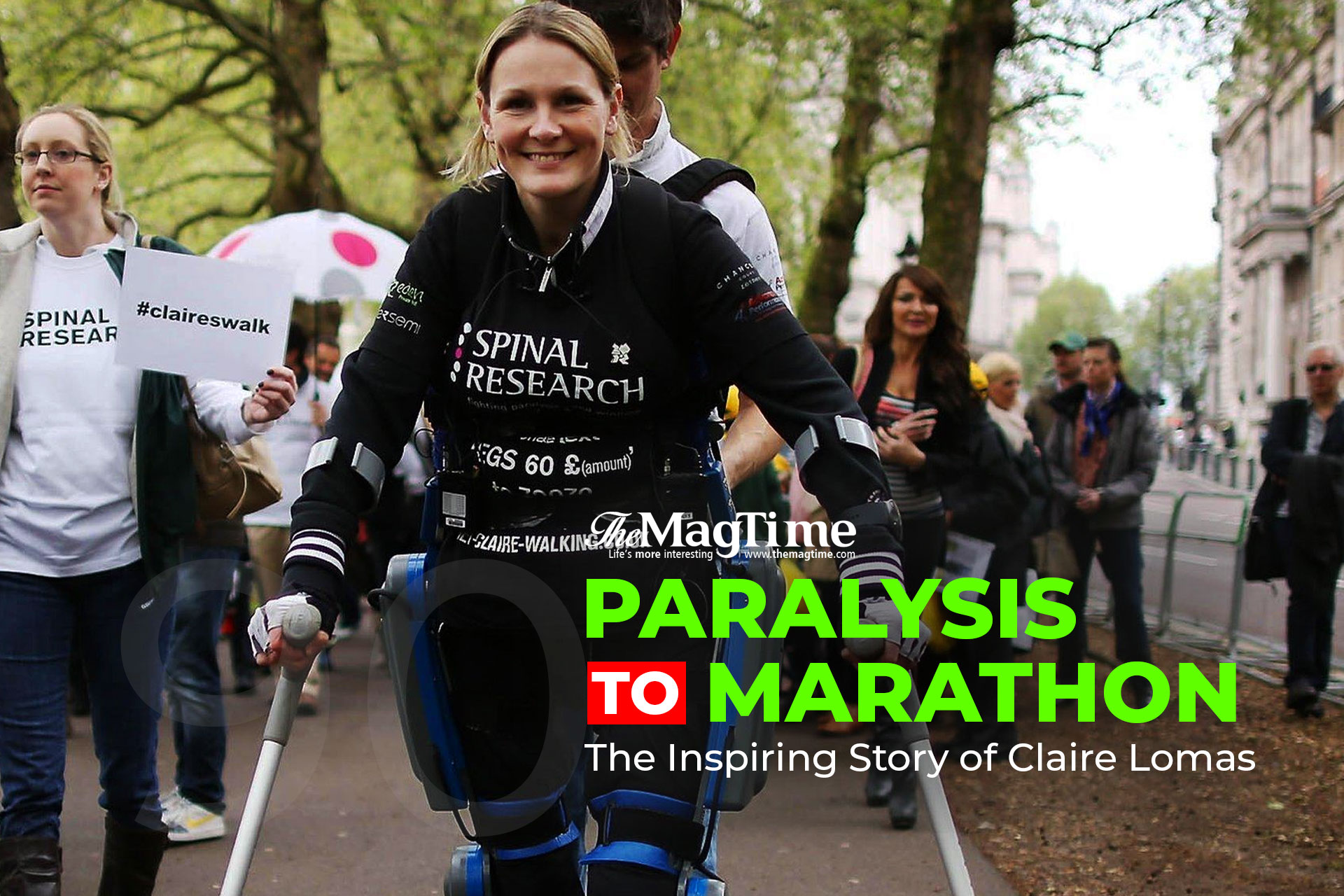 From Paralysis to Marathon: The Inspiring Story of Claire Lomas